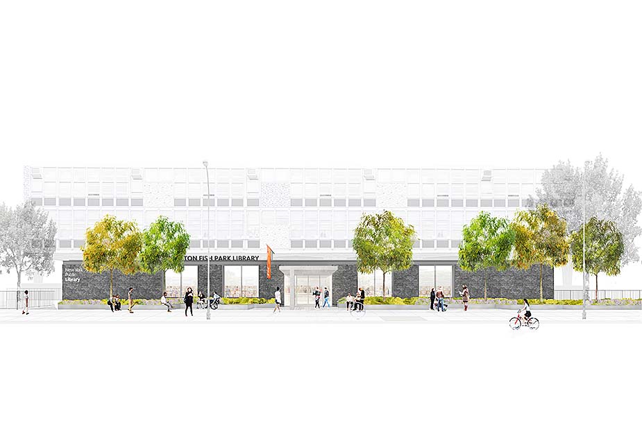Rice+Lipka Architects — HAMILTON FISH PARK LIBRARY