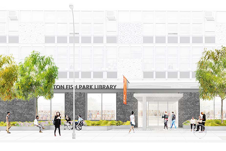 Rice+Lipka Architects — HAMILTON FISH PARK LIBRARY